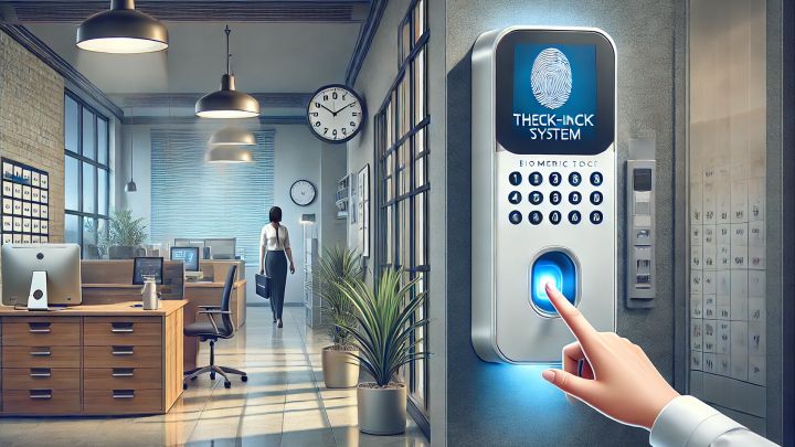 Biometric Time Clock System | 1SGD Per Month